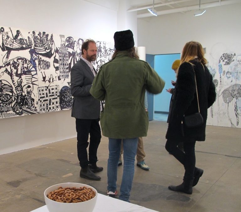 Locust Jones - Burn Freeze exhibition opening, David Krut Projects New ...