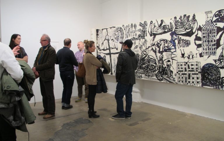 Locust Jones - Burn Freeze exhibition opening, David Krut Projects New ...