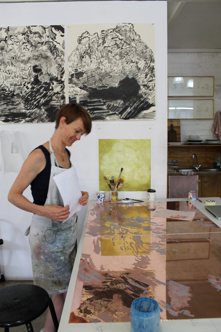 Robyn Penn makes an epic cloud print - DAVID KRUT PROJECTS