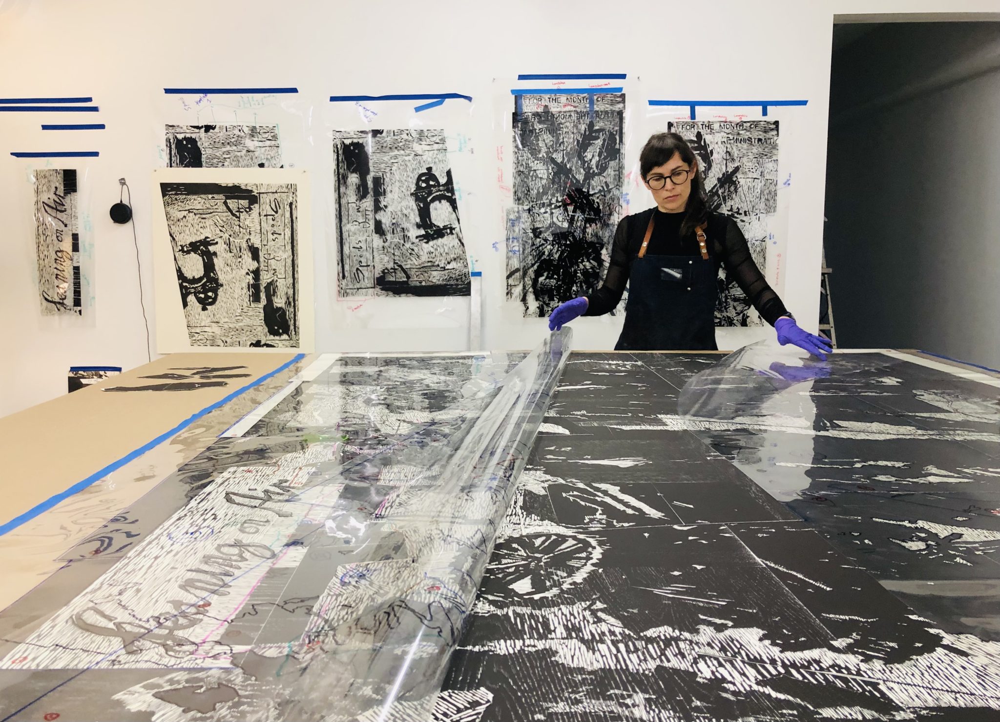 William Kentridge | Triumphs and Laments Woodcuts in Canada | Jillian ...