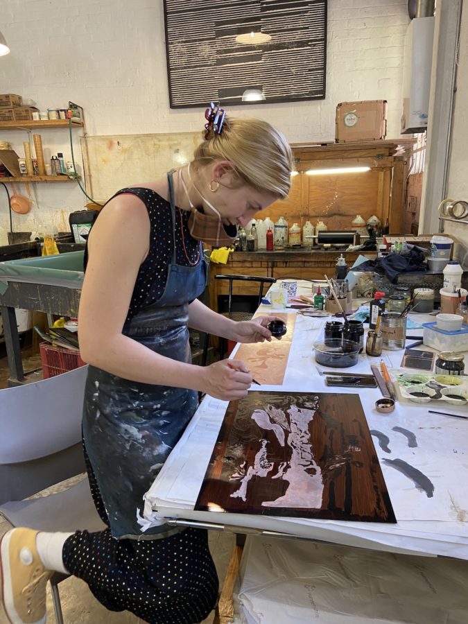 Artist-in-residence | Anna van der Ploeg, January 2021 - DAVID KRUT ...