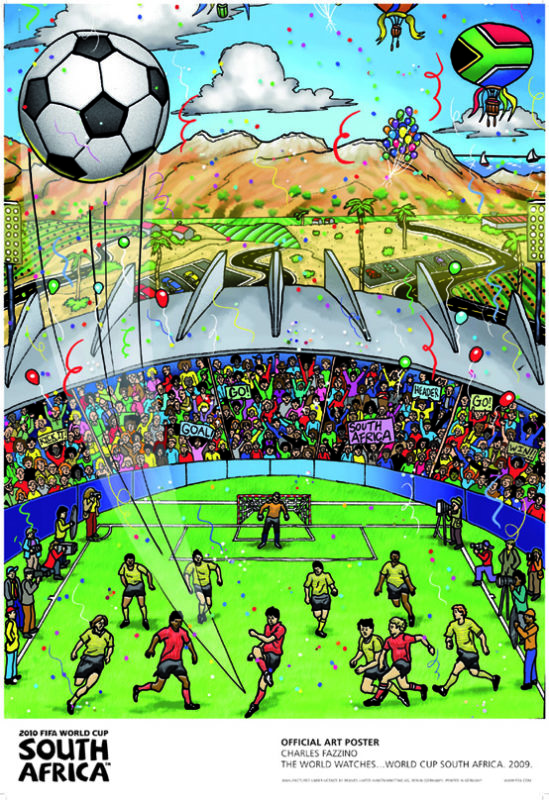 FIFA Posters (2010) - DAVID KRUT PROJECTS