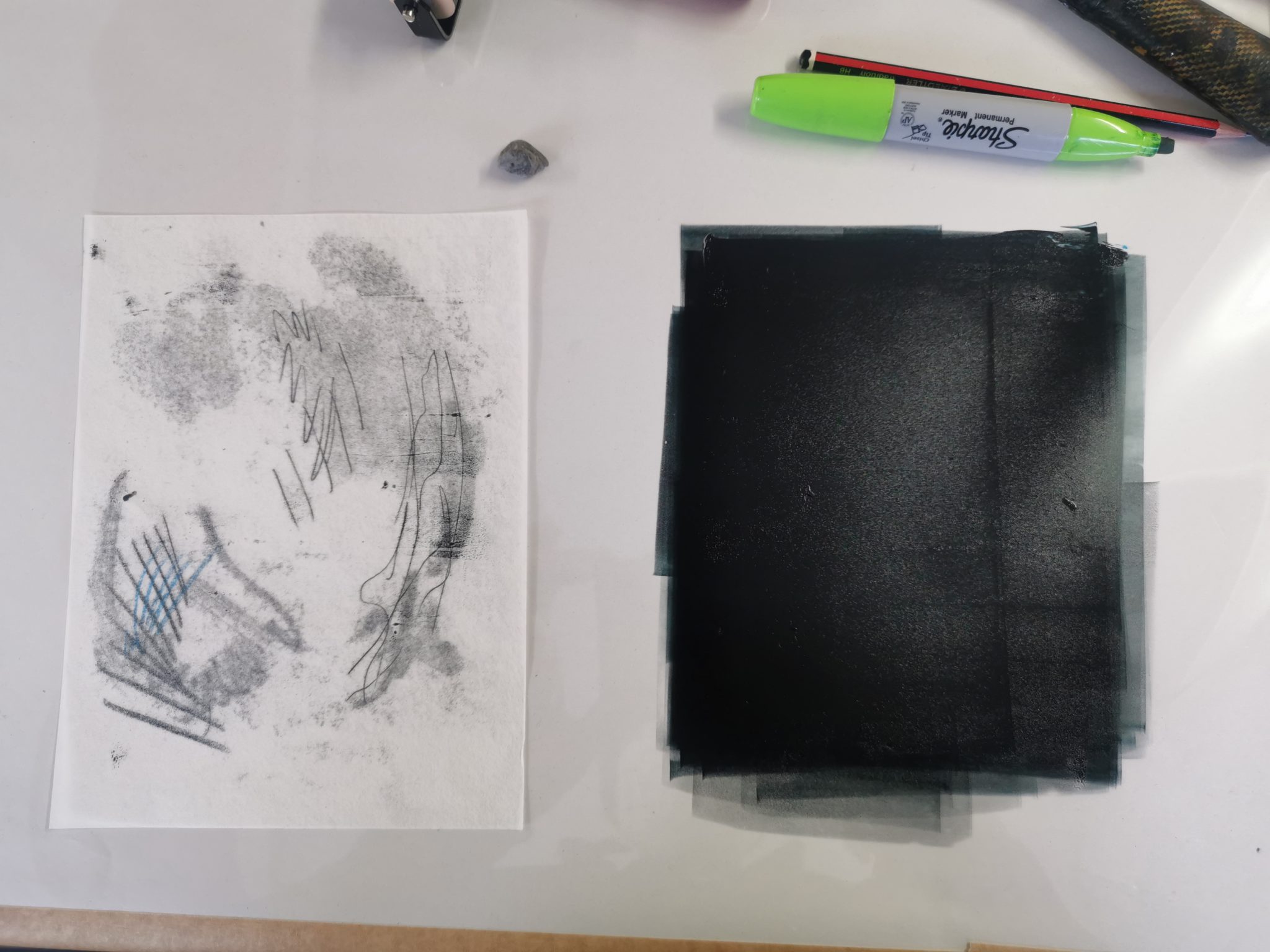 Tracing the trace monotype process in Olivia Botha’s work - DAVID KRUT ...