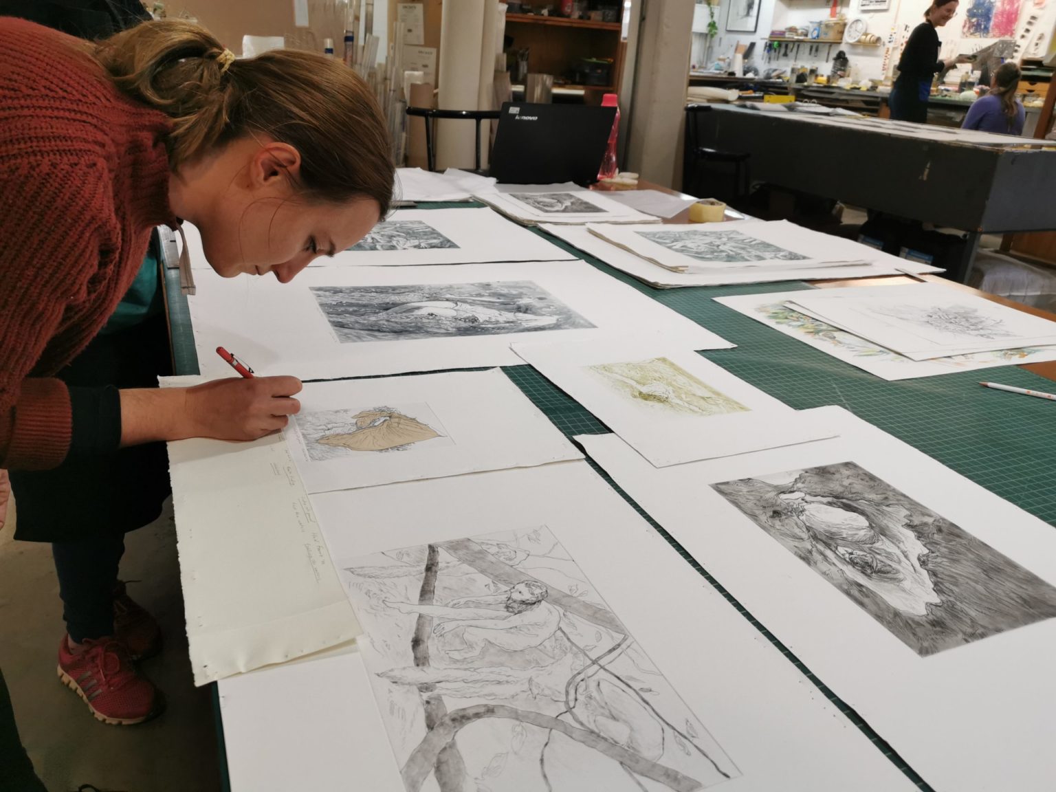 Heidi Fourie ‘On Soft Ground’: Creative flow and intuitive mark making ...