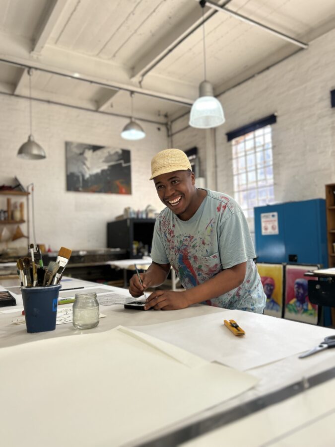 OUPA SIBEKO: Bench Press Play - DAVID KRUT PROJECTS